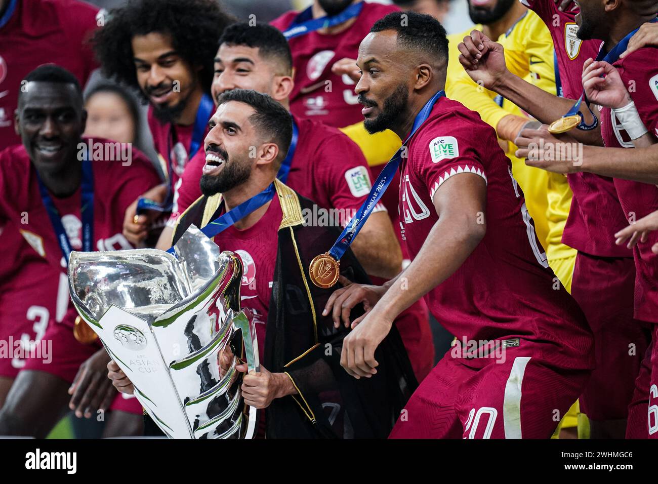 Doha, Qatar, 10 Feb 2024, AFC Asian Cup Qatar 2023 Final: Qatar 3-1 ...