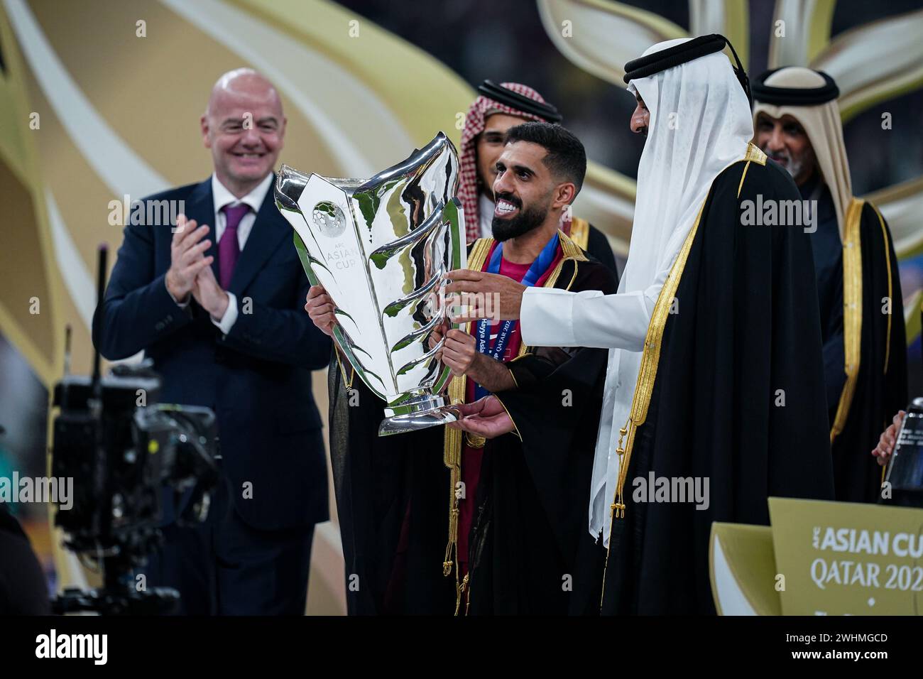 Doha, Qatar, 10 Feb 2024, AFC Asian Cup Qatar 2023 Final: Qatar 3-1 ...