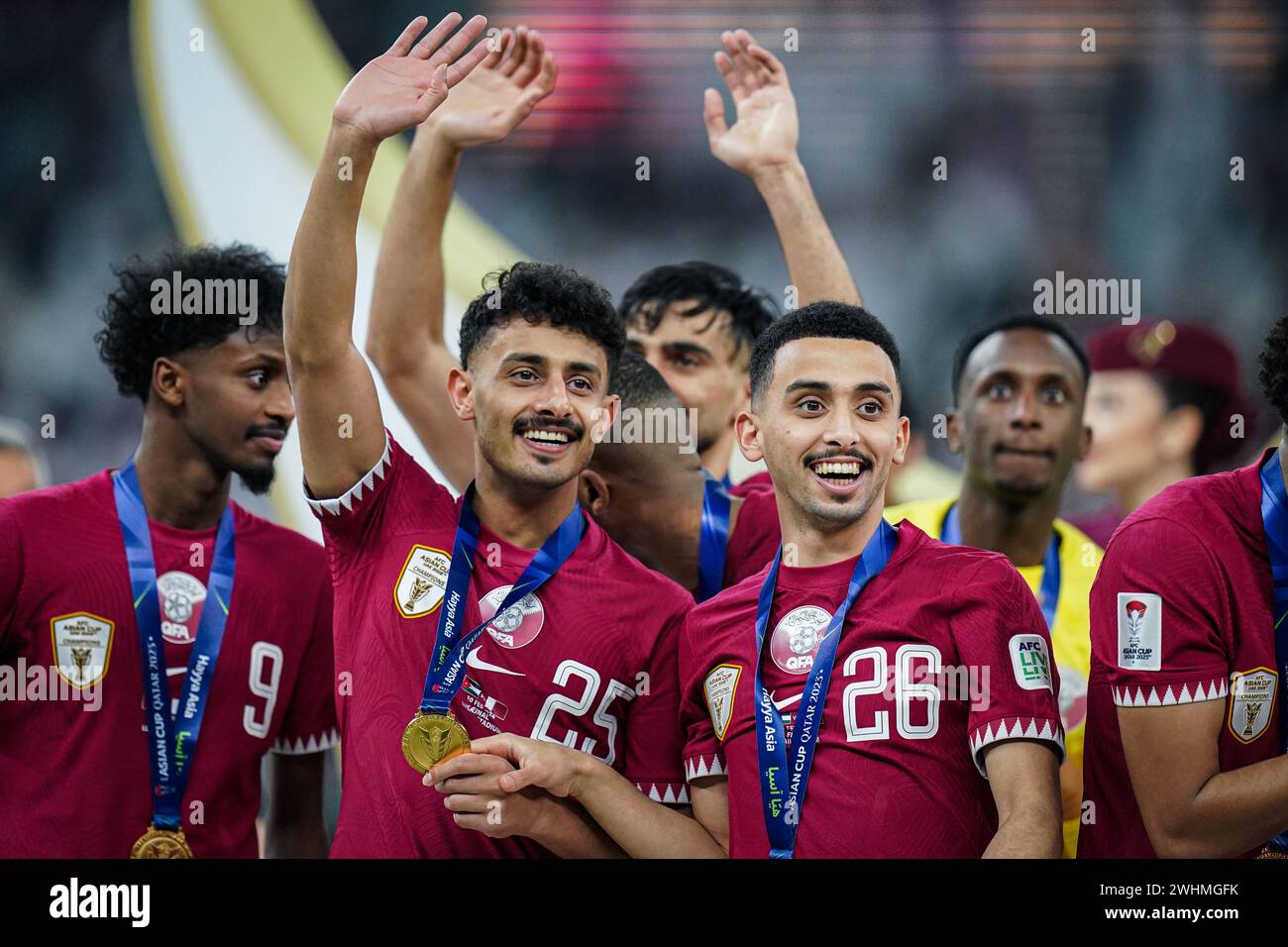 Doha, Qatar, 10 Feb 2024, AFC Asian Cup Qatar 2023 Final: Qatar 3-1 ...