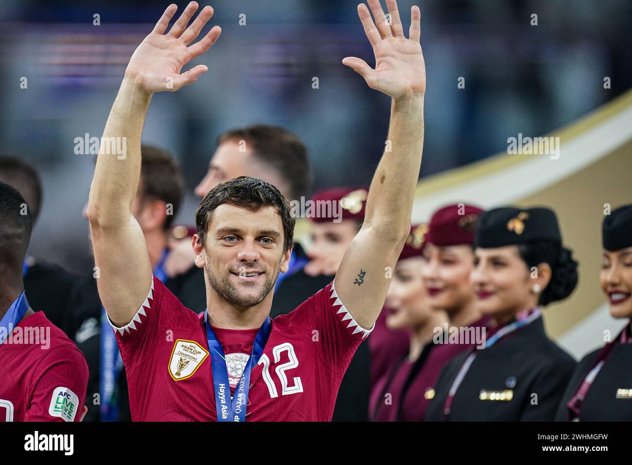 Doha, Qatar, 10 Feb 2024, AFC Asian Cup Qatar 2023 Final: Qatar 3-1 ...