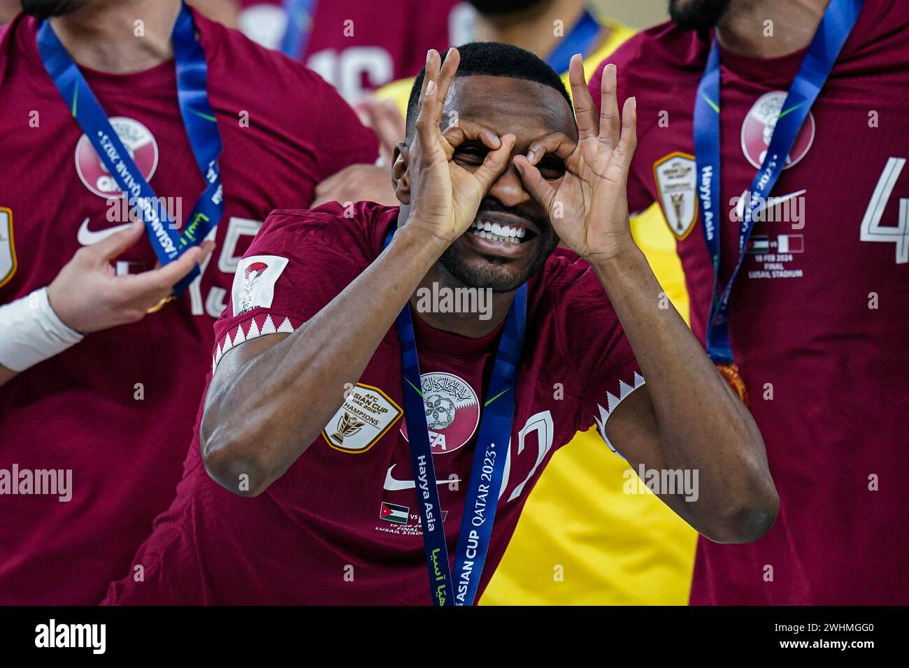 Doha, Qatar, 10 Feb 2024, AFC Asian Cup Qatar 2023 Final: Qatar 3-1 ...