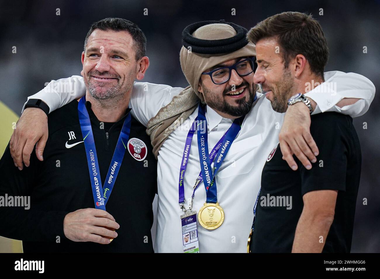 Doha, Qatar, 10 Feb 2024, AFC Asian Cup Qatar 2023 Final: Qatar 3-1 ...