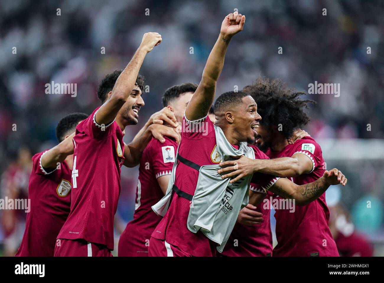 Doha, Qatar, 10 Feb 2024, AFC Asian Cup Qatar 2023 Final: Qatar 3-1 ...