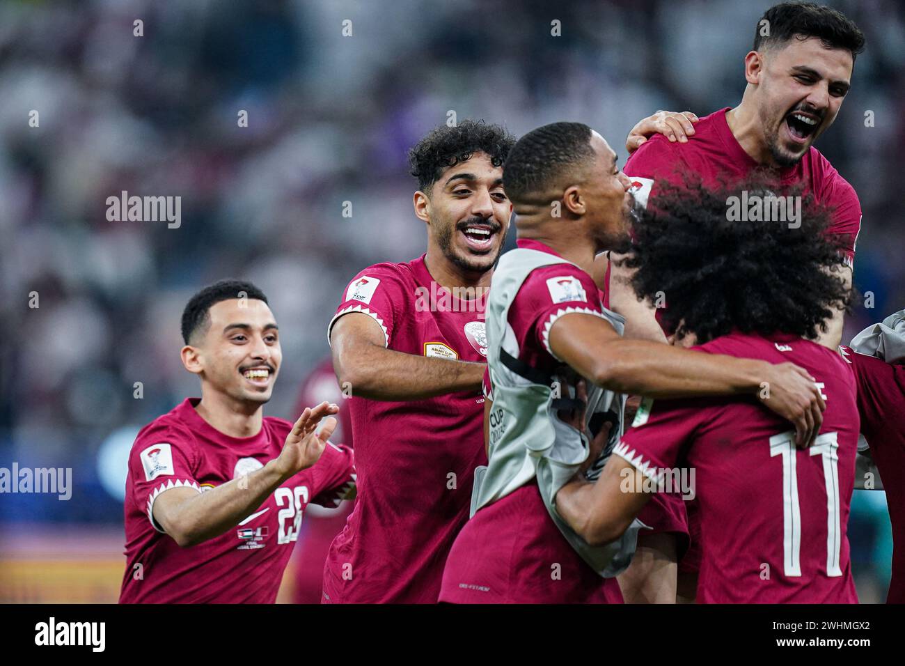 Doha, Qatar, 10 Feb 2024, AFC Asian Cup Qatar 2023 Final: Qatar 3-1 ...