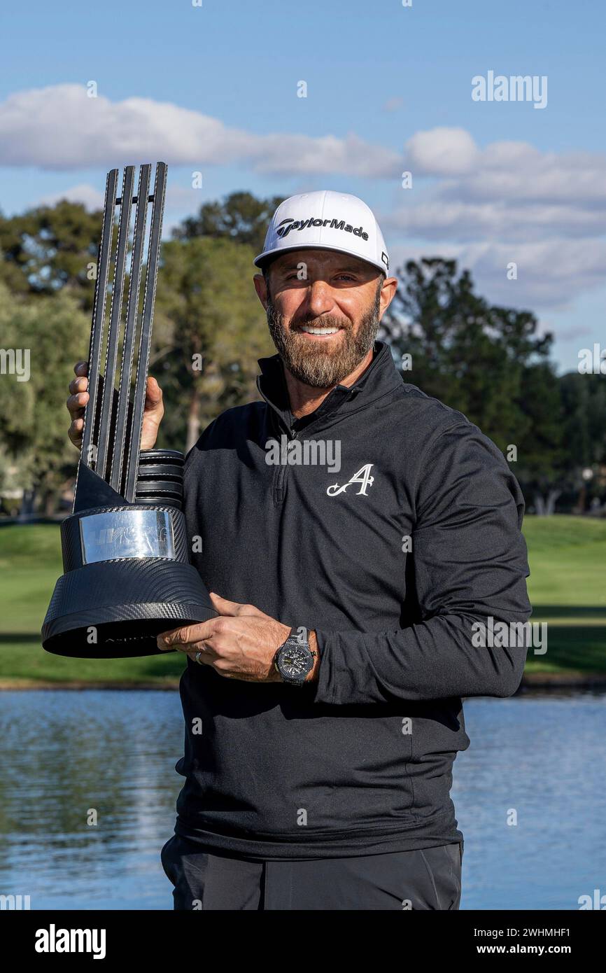 First place individual champion, Captain Dustin Johnson of 4Aces GC ...