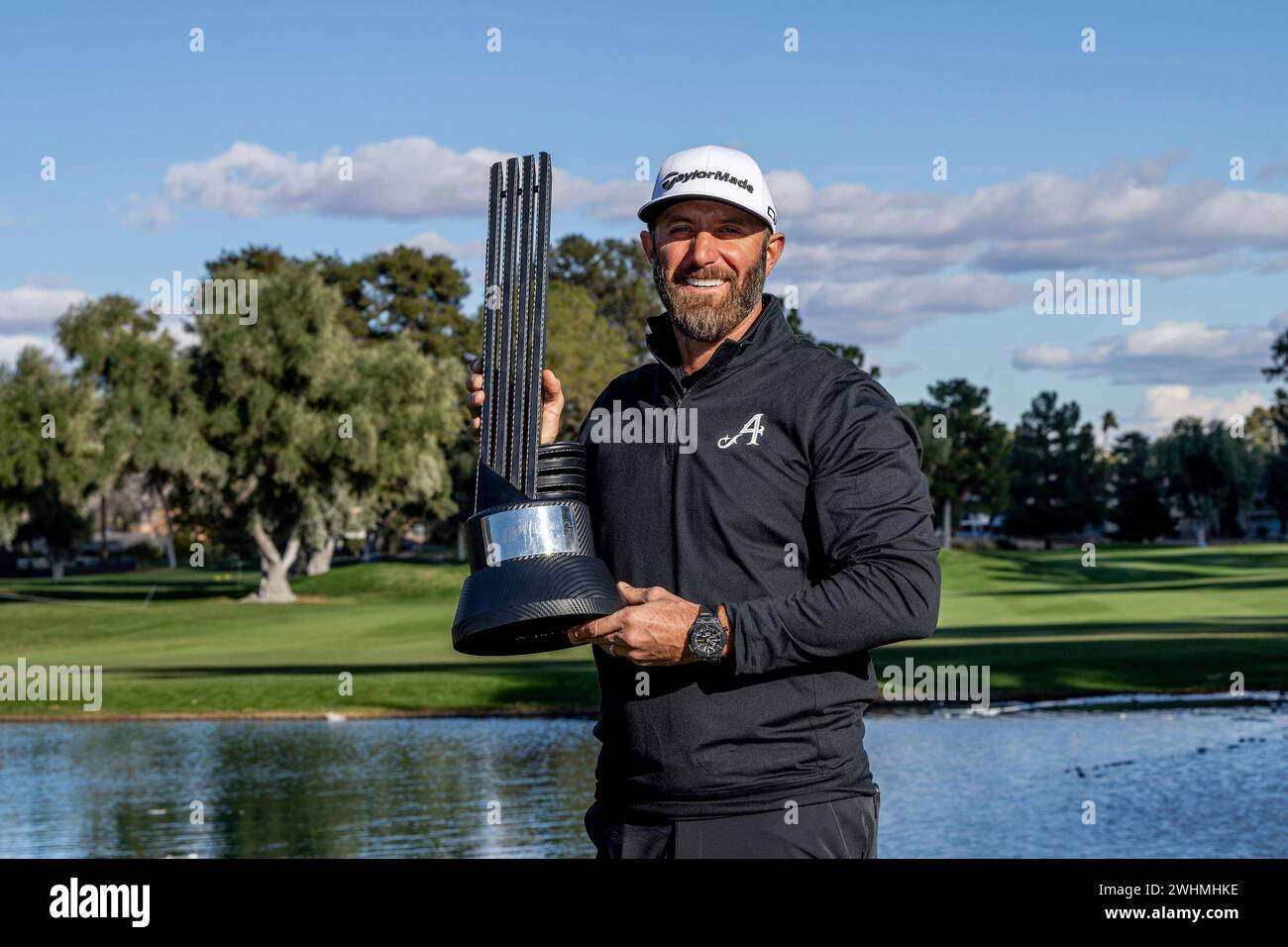 First place individual champion, Captain Dustin Johnson of 4Aces GC ...