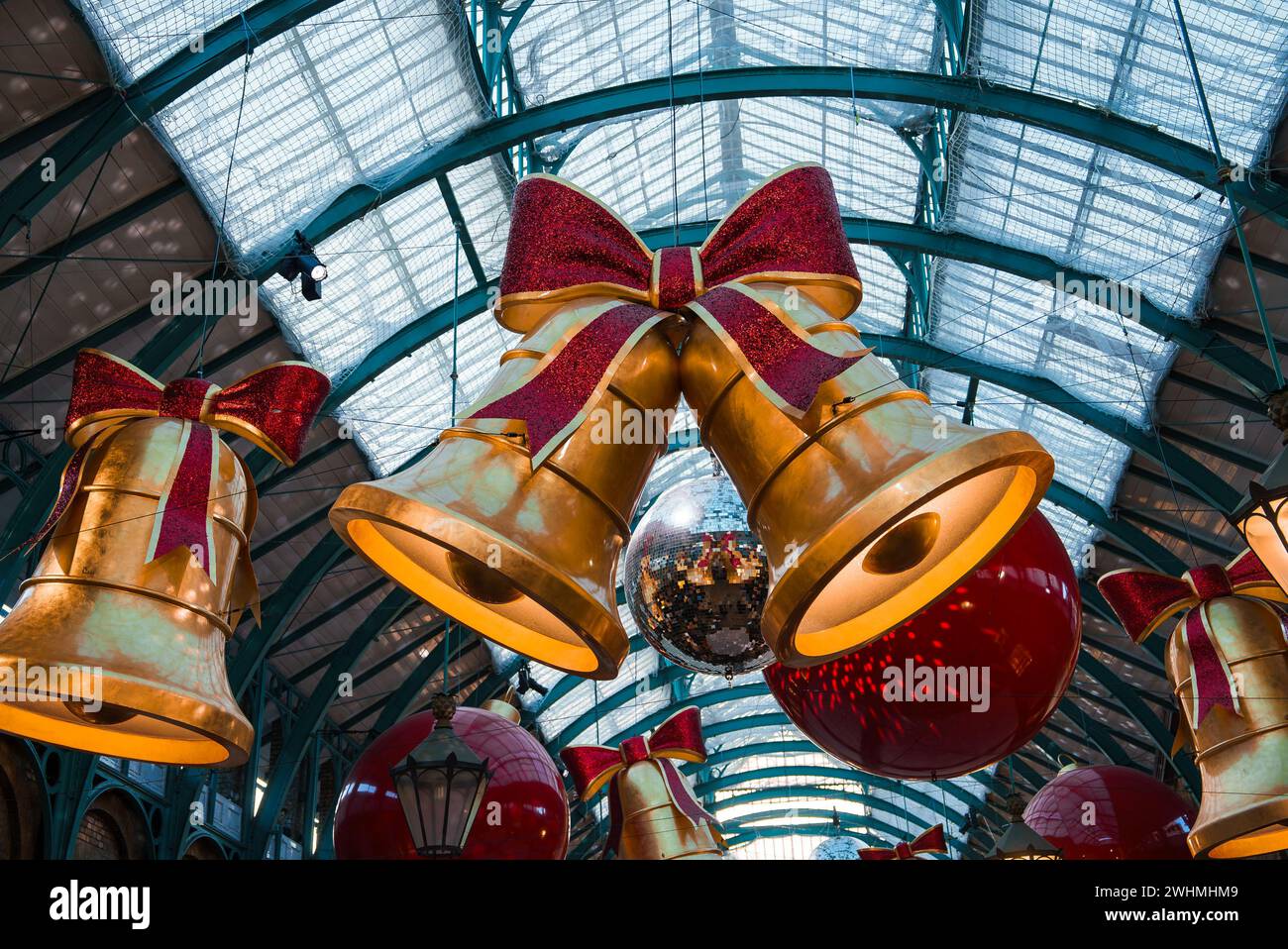 Experience the Festive Display of Christmas Bells and Baubles, London ...