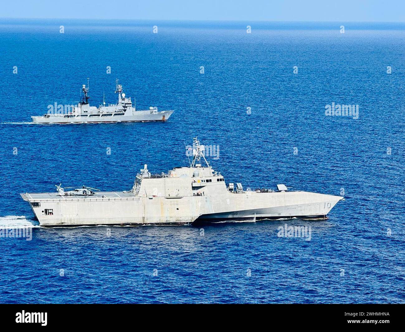 240209-N- NO824-6305 SOUTH CHINA SEA (Feb. 9, 2024) – The Independence ...