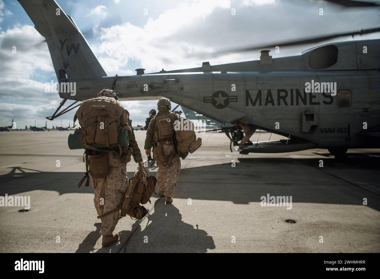 U.S. Marines assigned to Bravo Company, Battalion Landing Team 1/5 ...