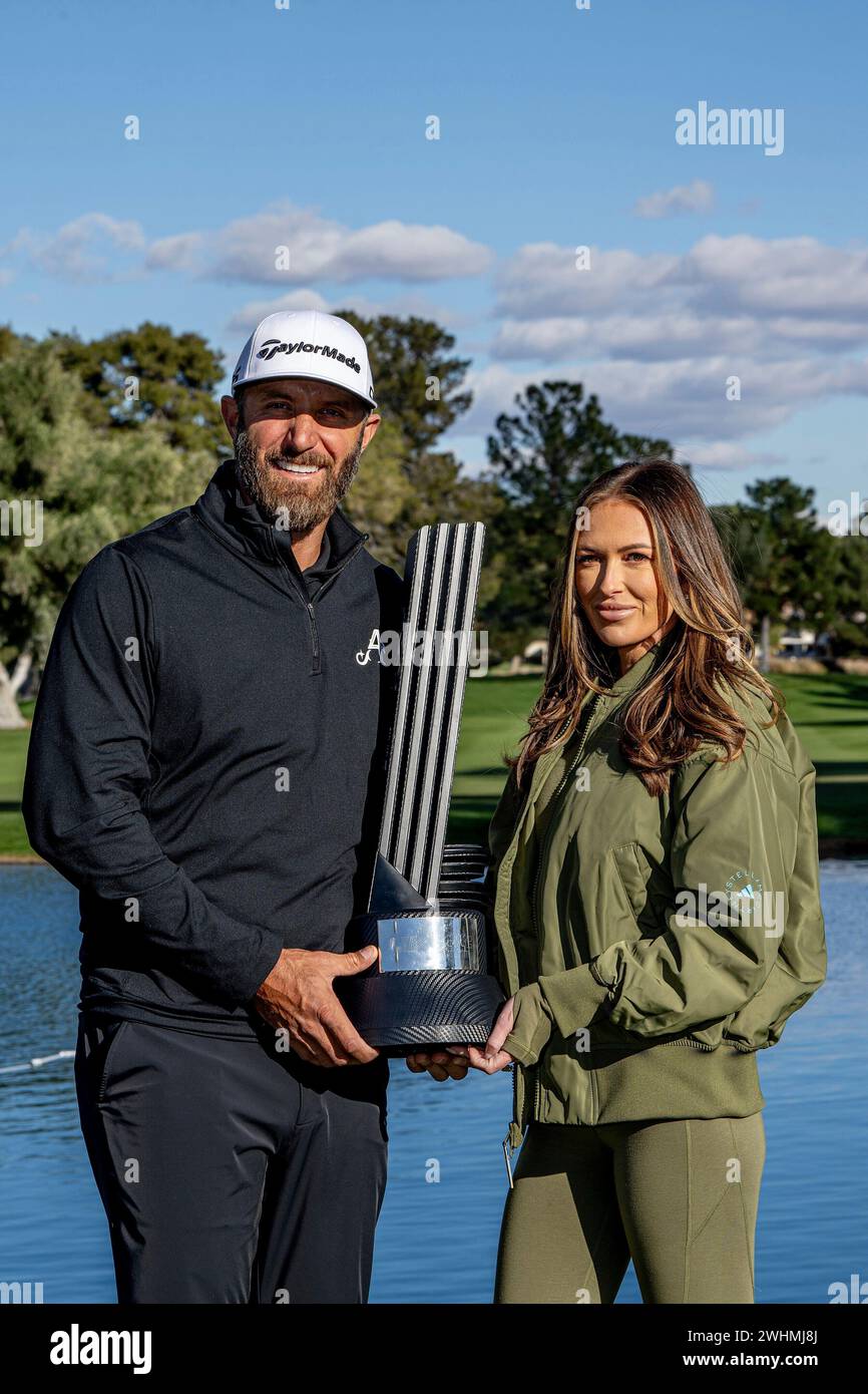 First place individual champion, Captain Dustin Johnson of 4Aces GC and ...