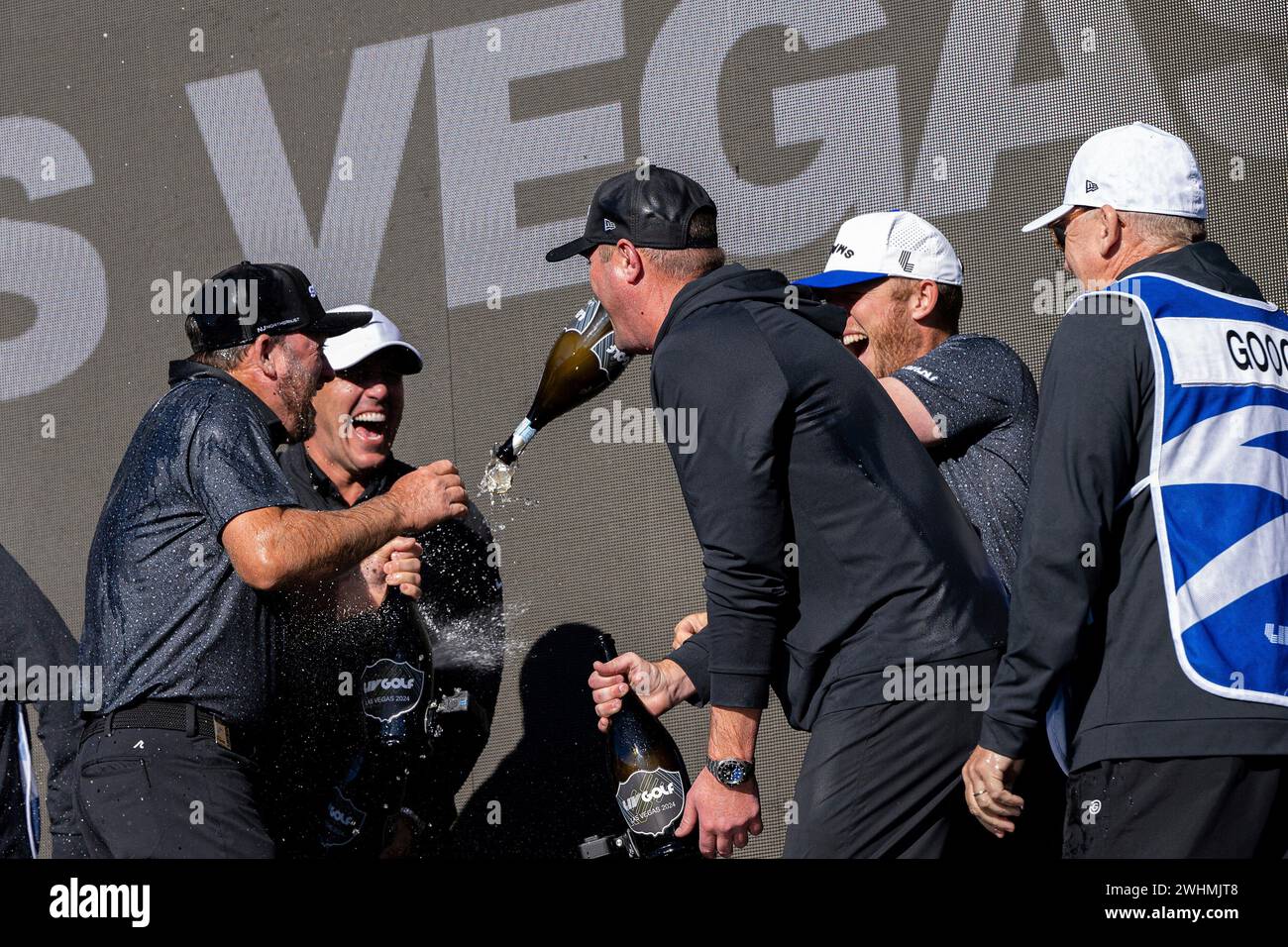 First Place team champions Captain Brooks Koepka of Smash GC, Jason ...