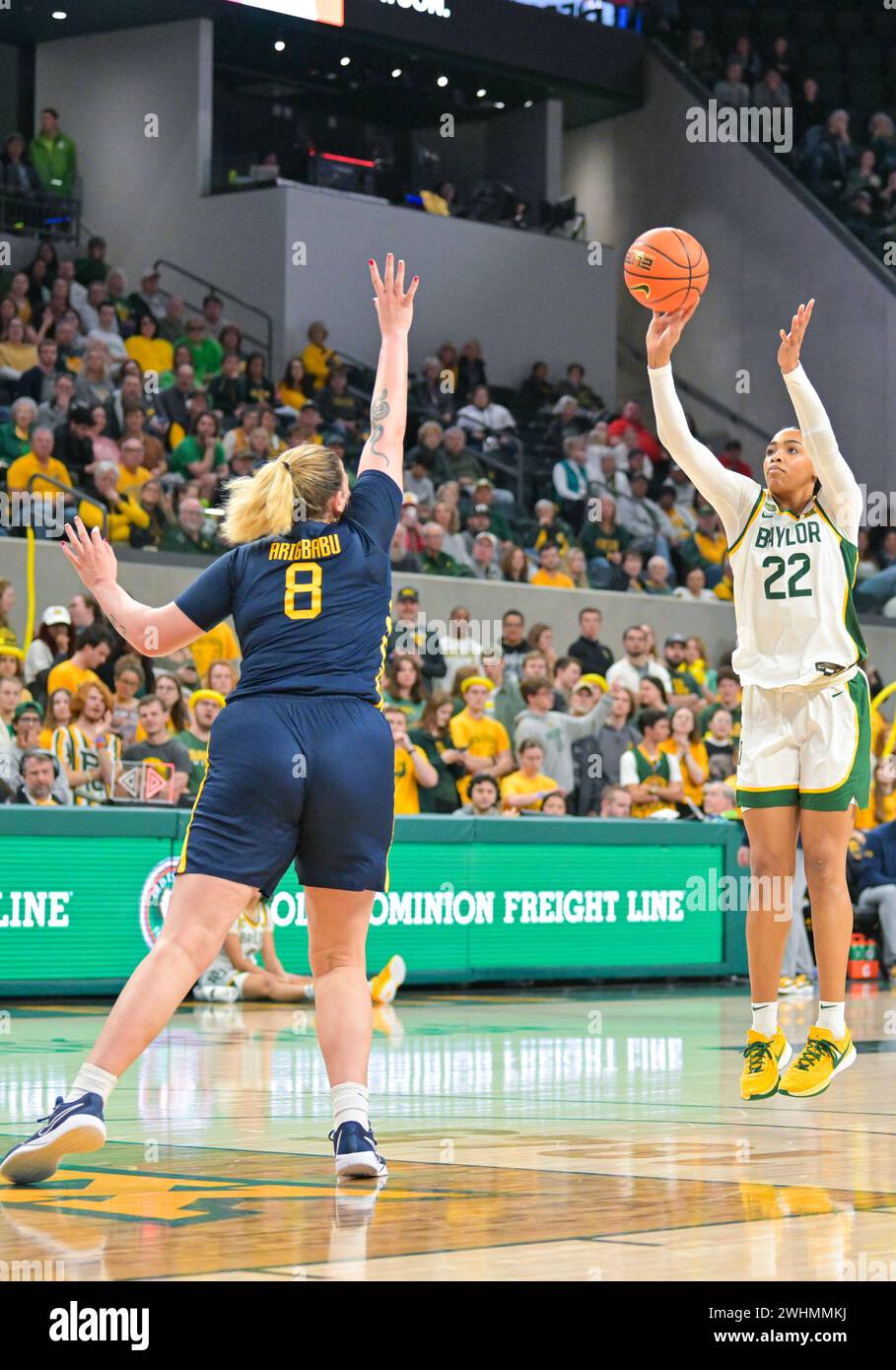 Waco, USA. 03rd Feb, 2024. February 10 2024: Baylor Lady Bears guard ...