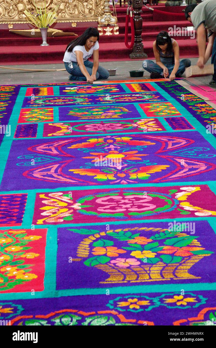 Semana santa guatemala alfombra hi-res stock photography and images - Alamy