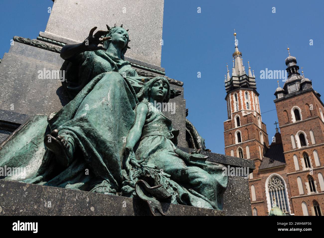 Monumento adam mickiewicz hi-res stock photography and images - Alamy