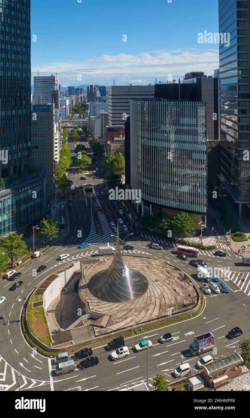 The area around Nagoya station called Meieki. Nagoya. Japan Stock Photo ...