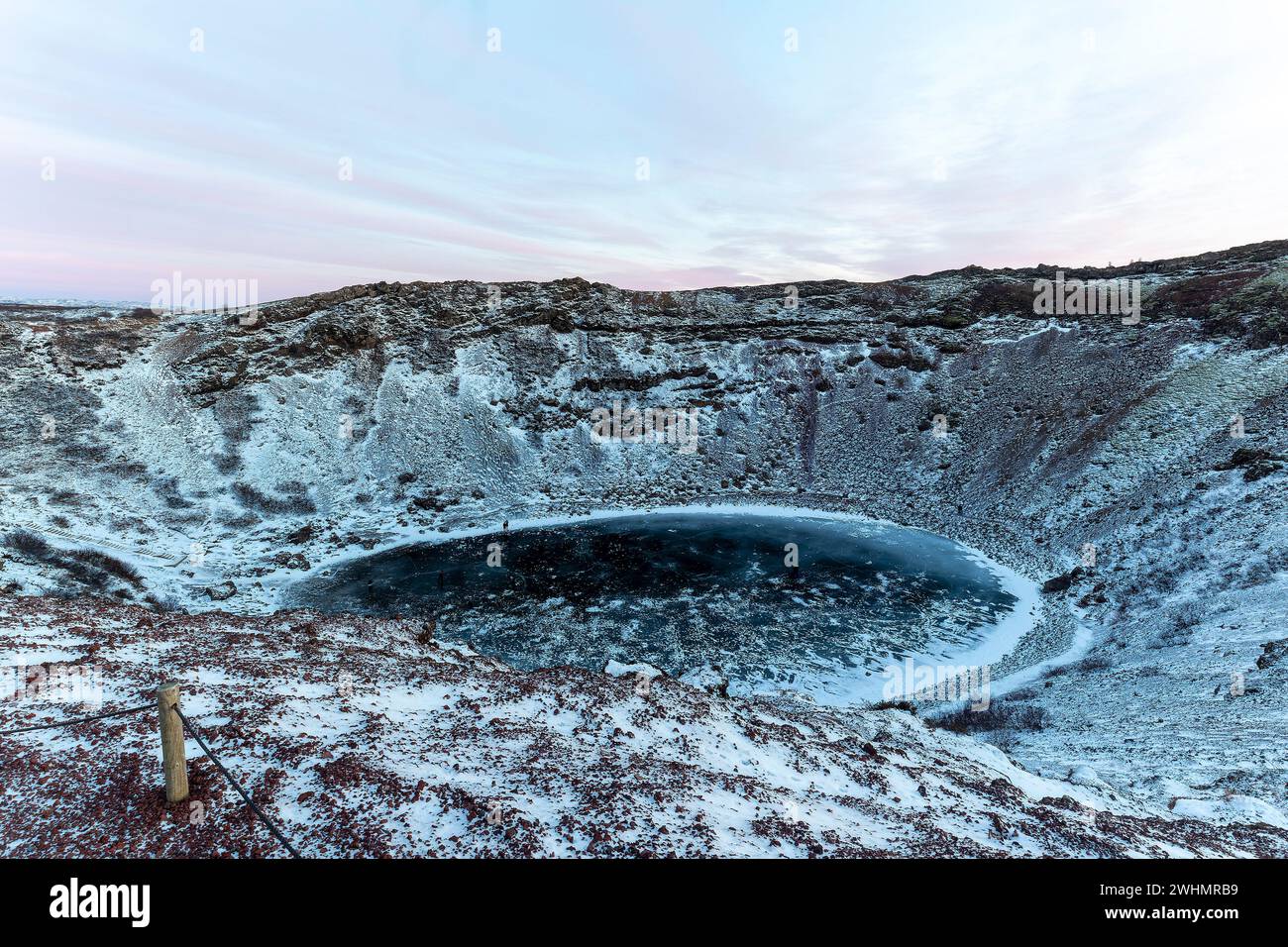 Beautiful kerid crater in hi-res stock photography and images - Alamy