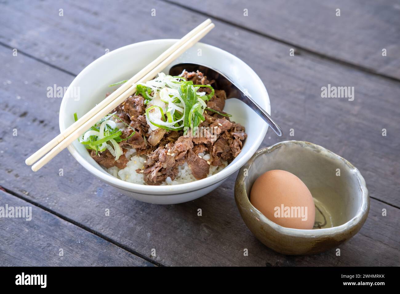 Gyudon japanese beef rice hi-res stock photography and images - Alamy