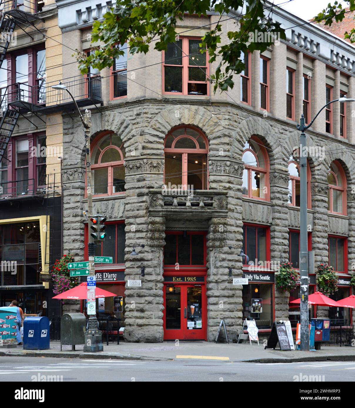 Street Scene in Downtown Seattle, Washiongton Stock Photo - Alamy