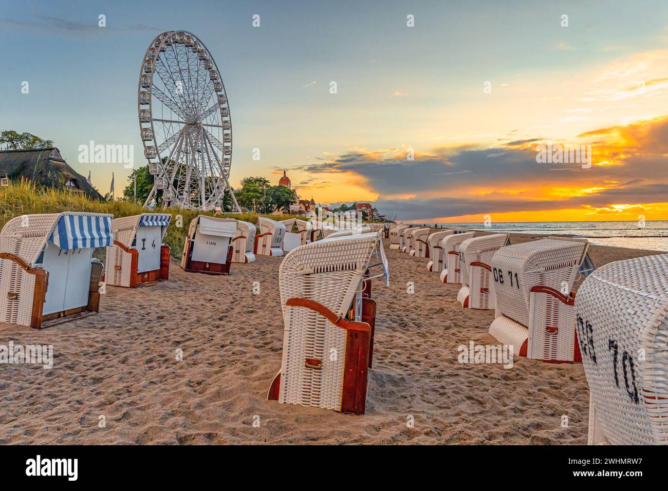 Baltic seaside resort KÃ¼hlungsborn Stock Photo - Alamy