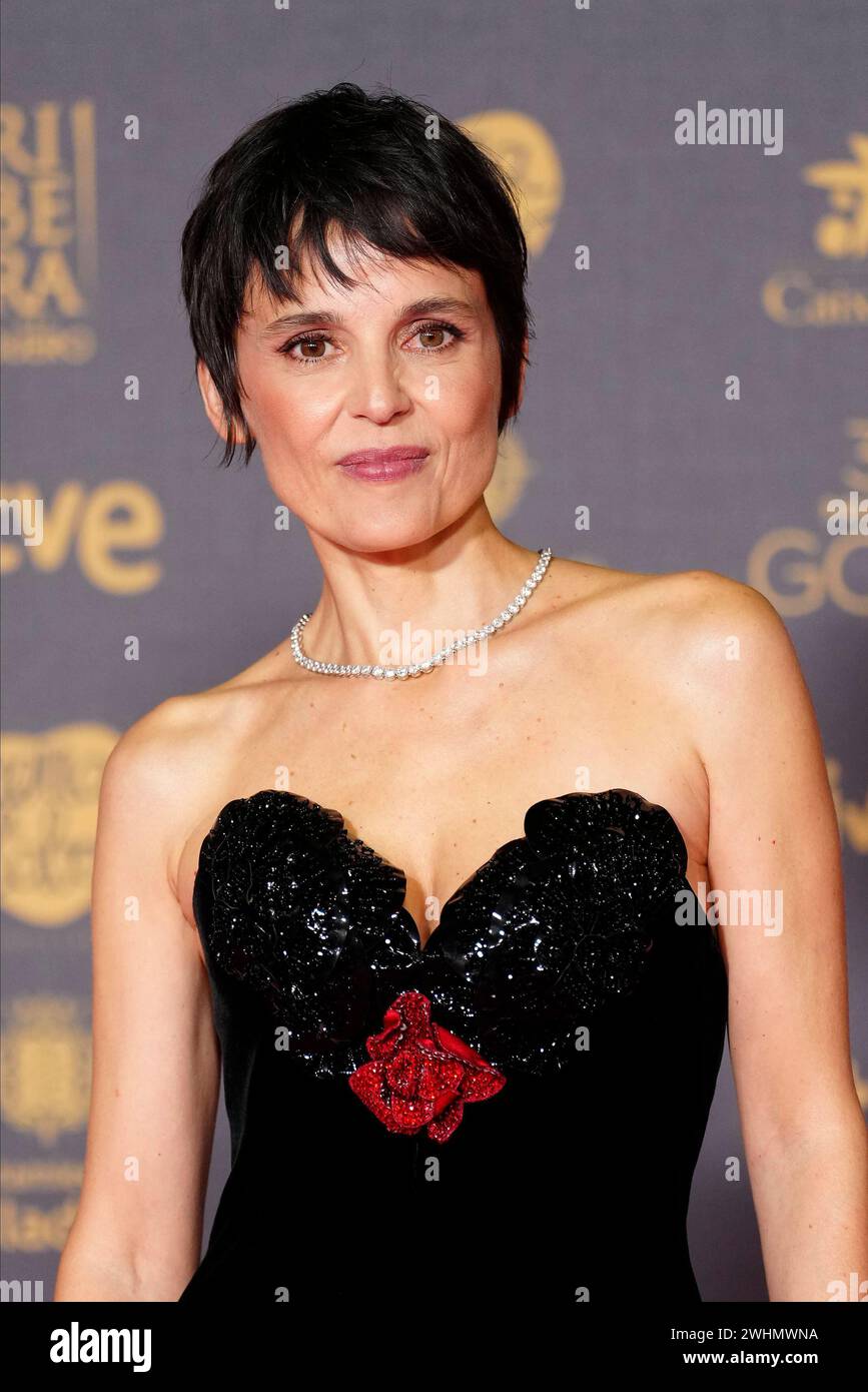 February 10, 2024, Valladolid, Castilla Leon, Spain: Elena Anaya ...