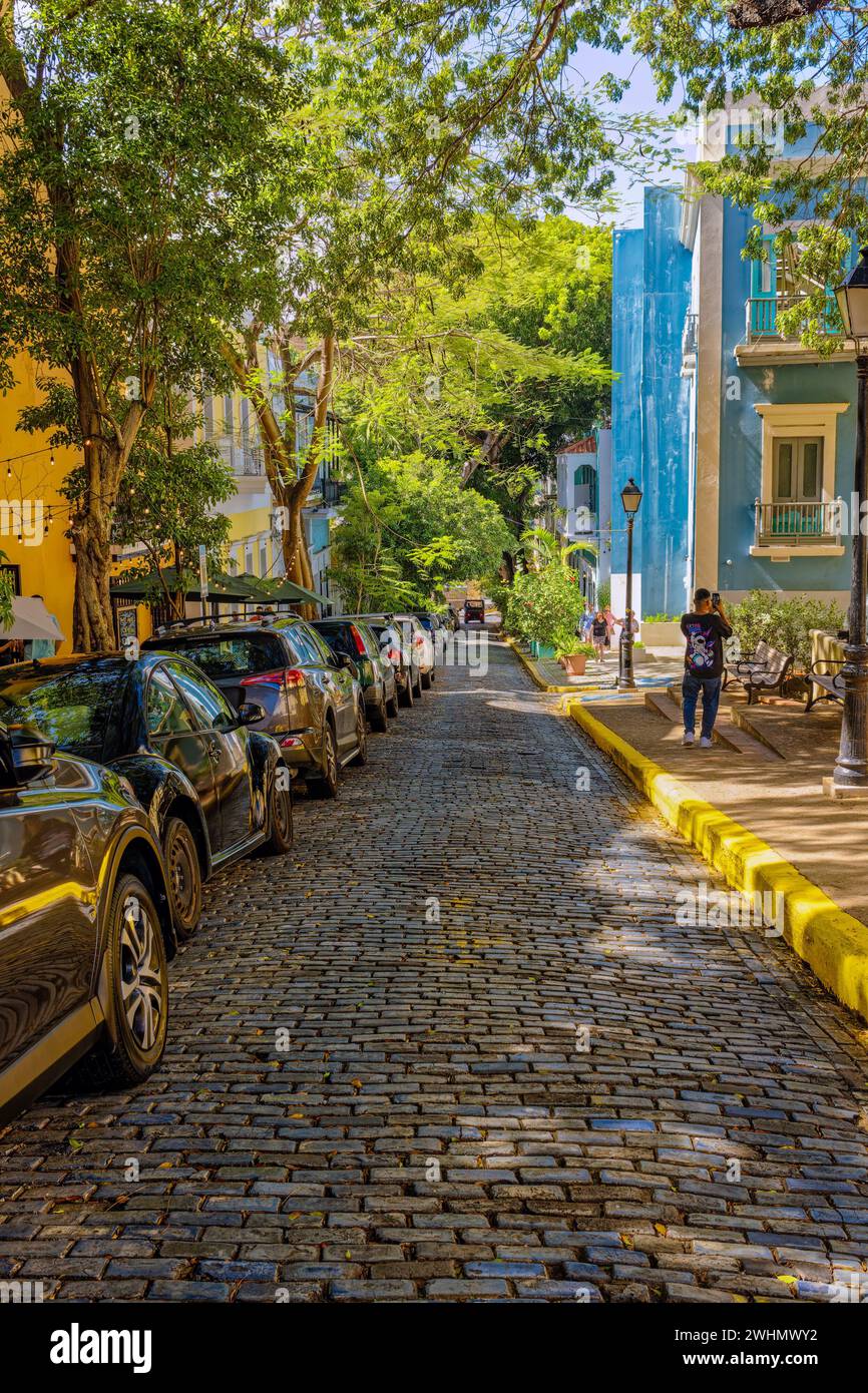 SAN JUAN, PUERTO RICO - January 16, 2024: San Juan serves as a major ...