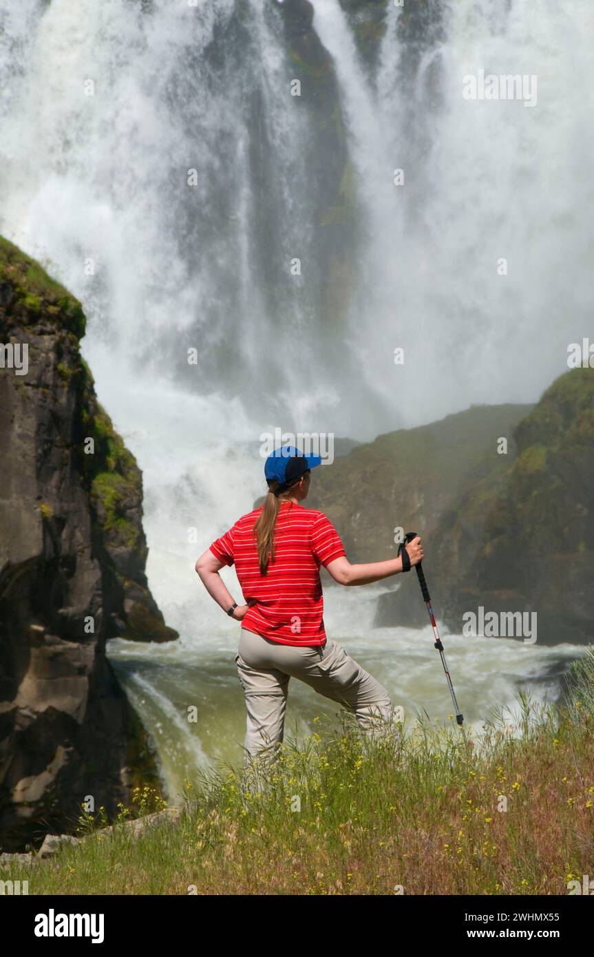 White River Falls, White Wild and Scenic River, White River Falls State ...