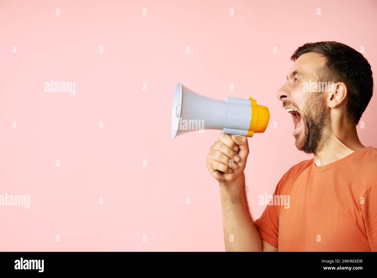 Funny screaming hi-res stock photography and images - Alamy