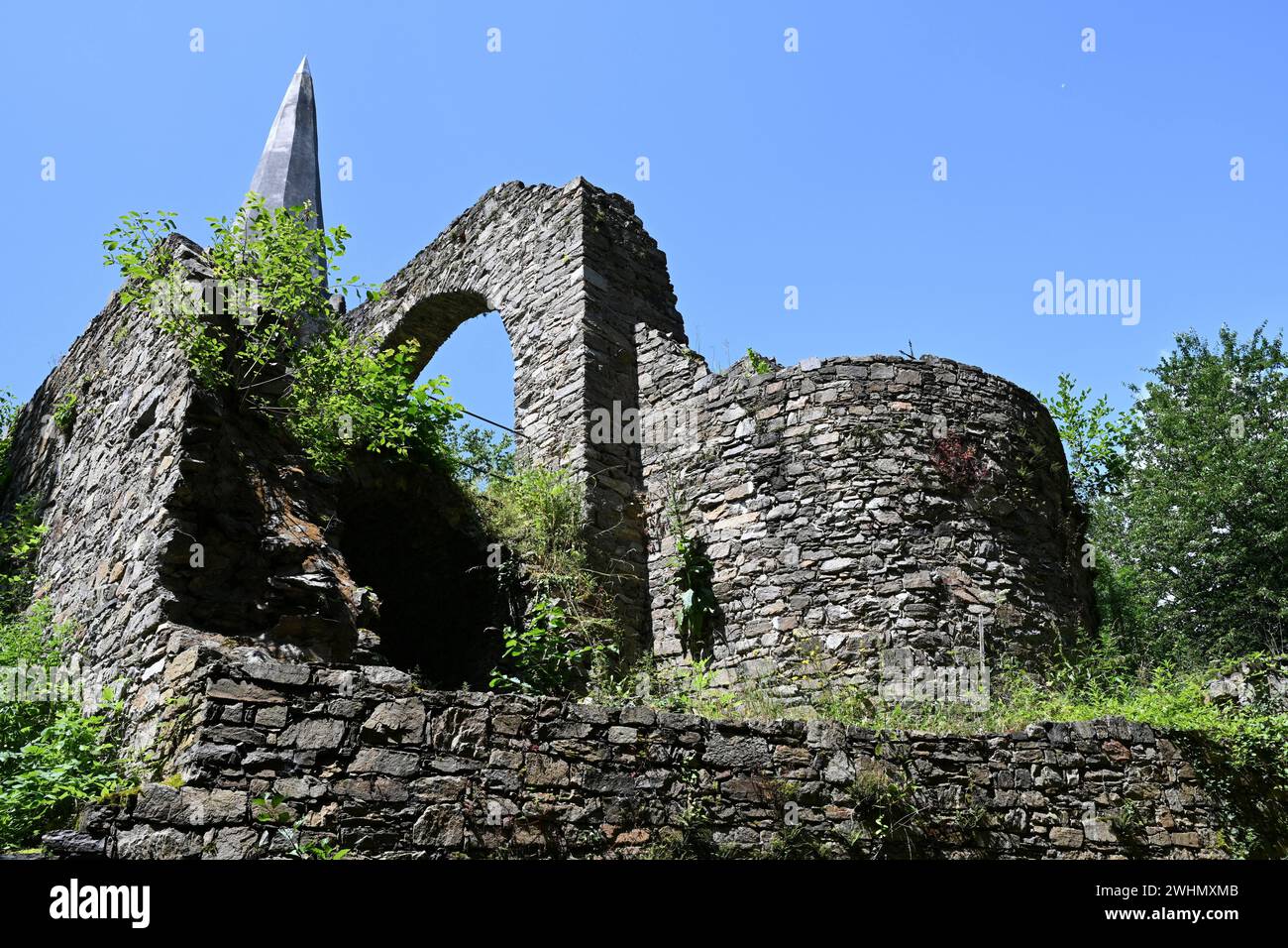 Church castle ruin Gossam, Austria Stock Photo - Alamy