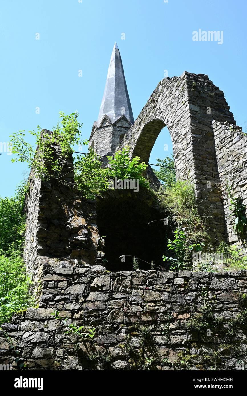 Church castle ruin Gossam, Austria Stock Photo - Alamy