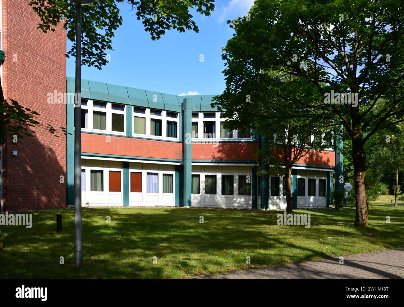 Modern Hospital in the Town Soltau, Lower Saxony Stock Photo - Alamy