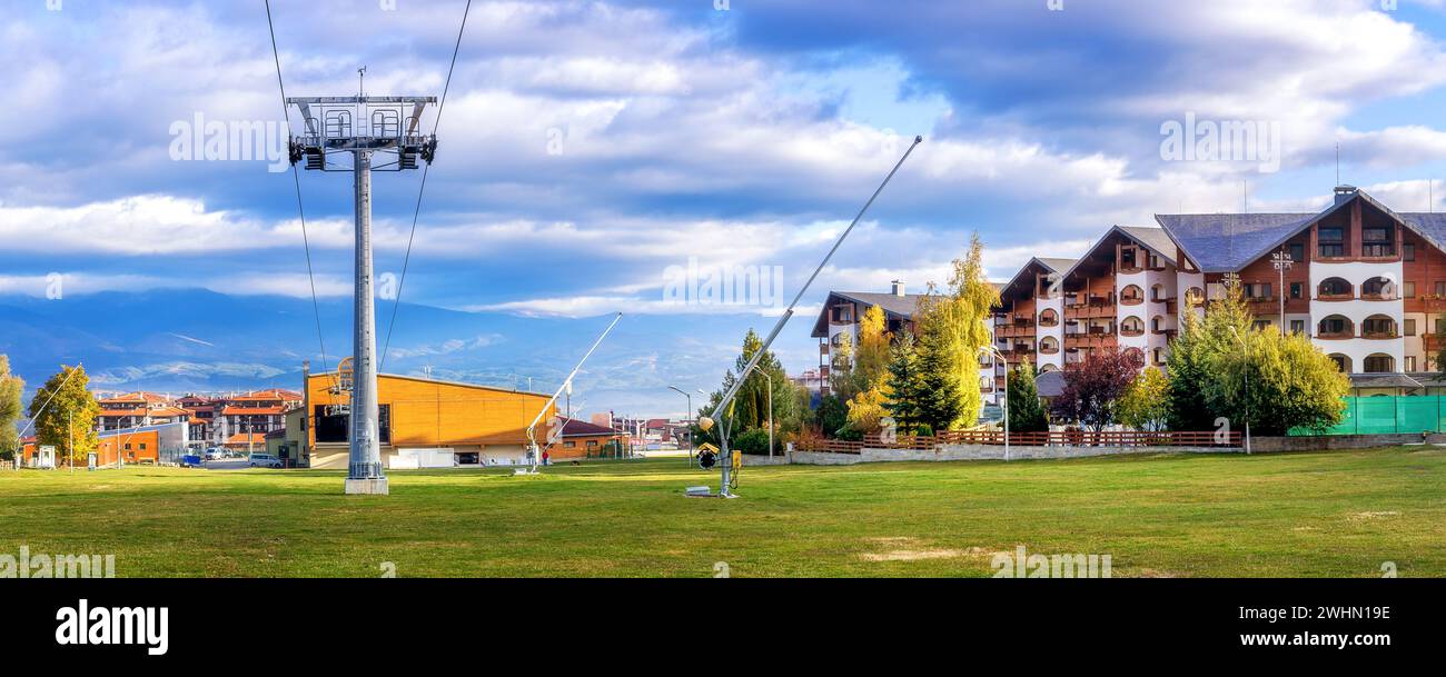Bansko lift hi-res stock photography and images - Alamy