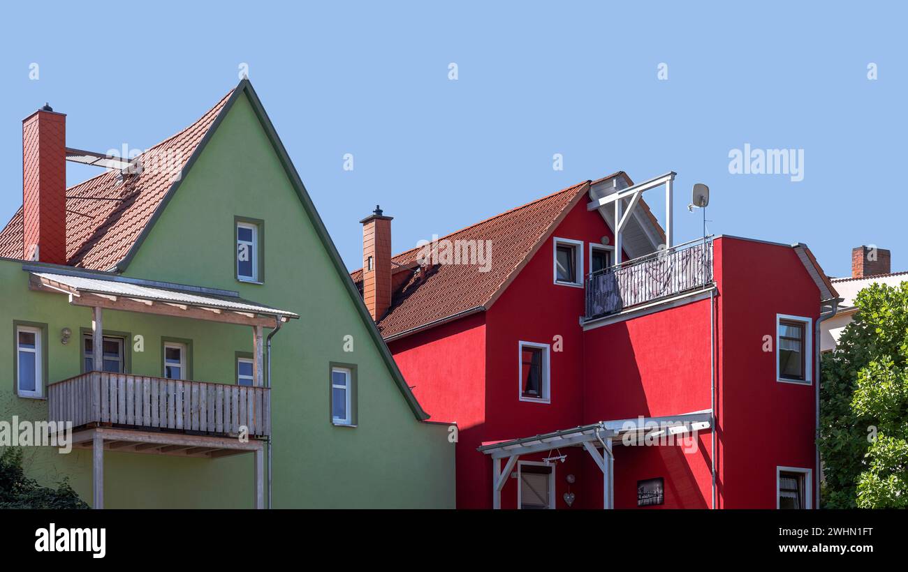 Gable wall and aerial hi-res stock photography and images - Alamy