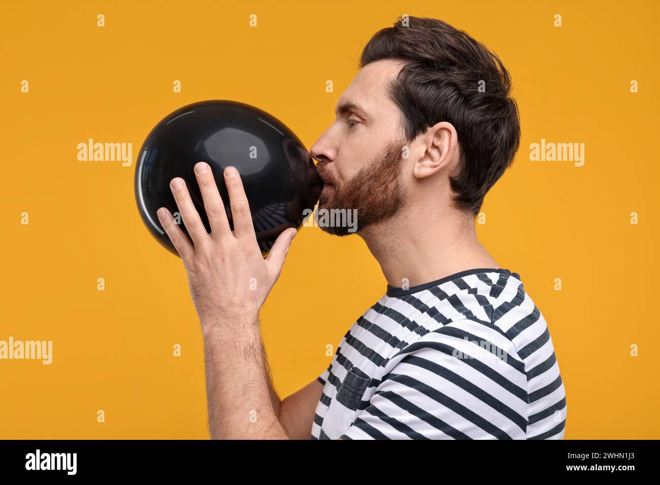 Funny balloon man shape hi-res stock photography and images - Alamy