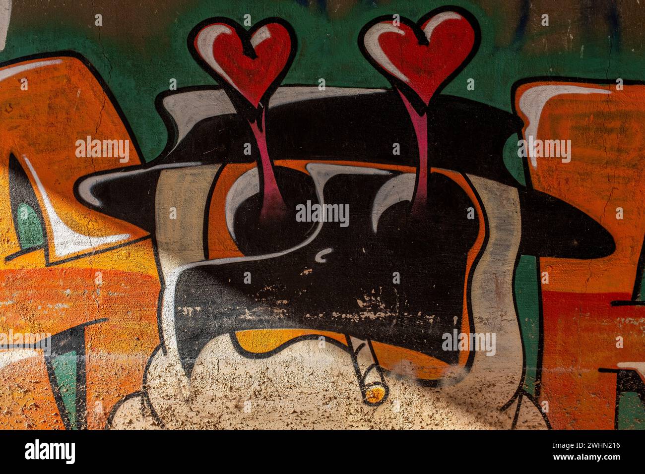 graffiti (street art) in Albuquerque, New Mexico Stock Photo - Alamy