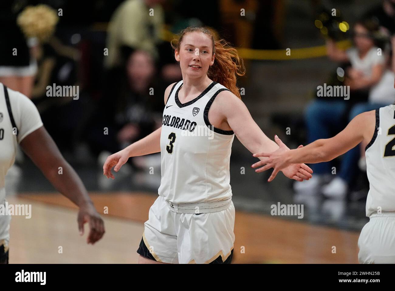 Colorado guard Frida Formann (3) in the second half of an NCAA college ...