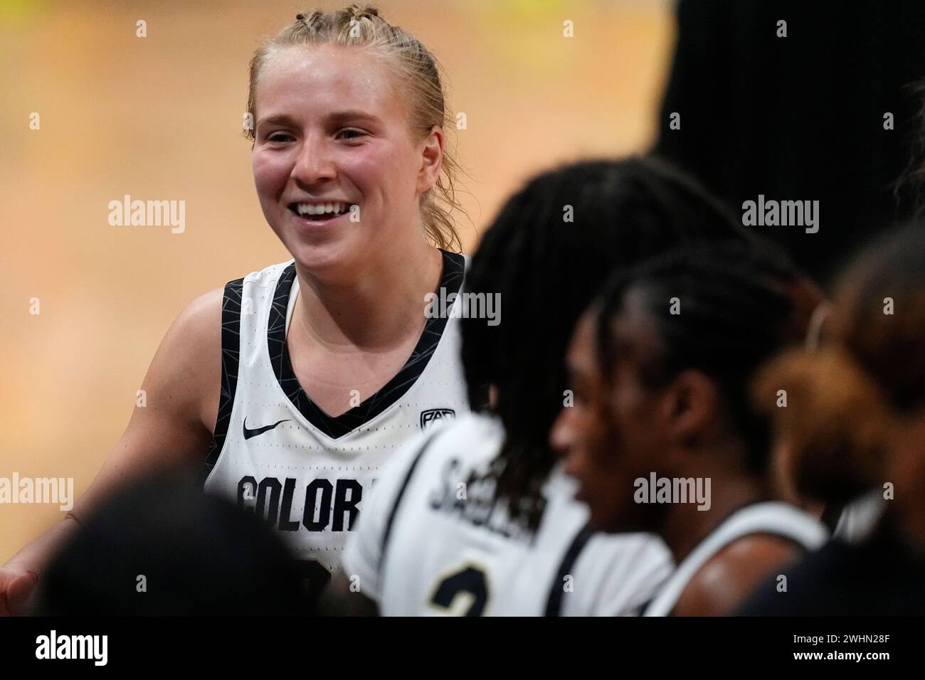 Colorado guard Maddie Nolan (24) in the second half of an NCAA college ...