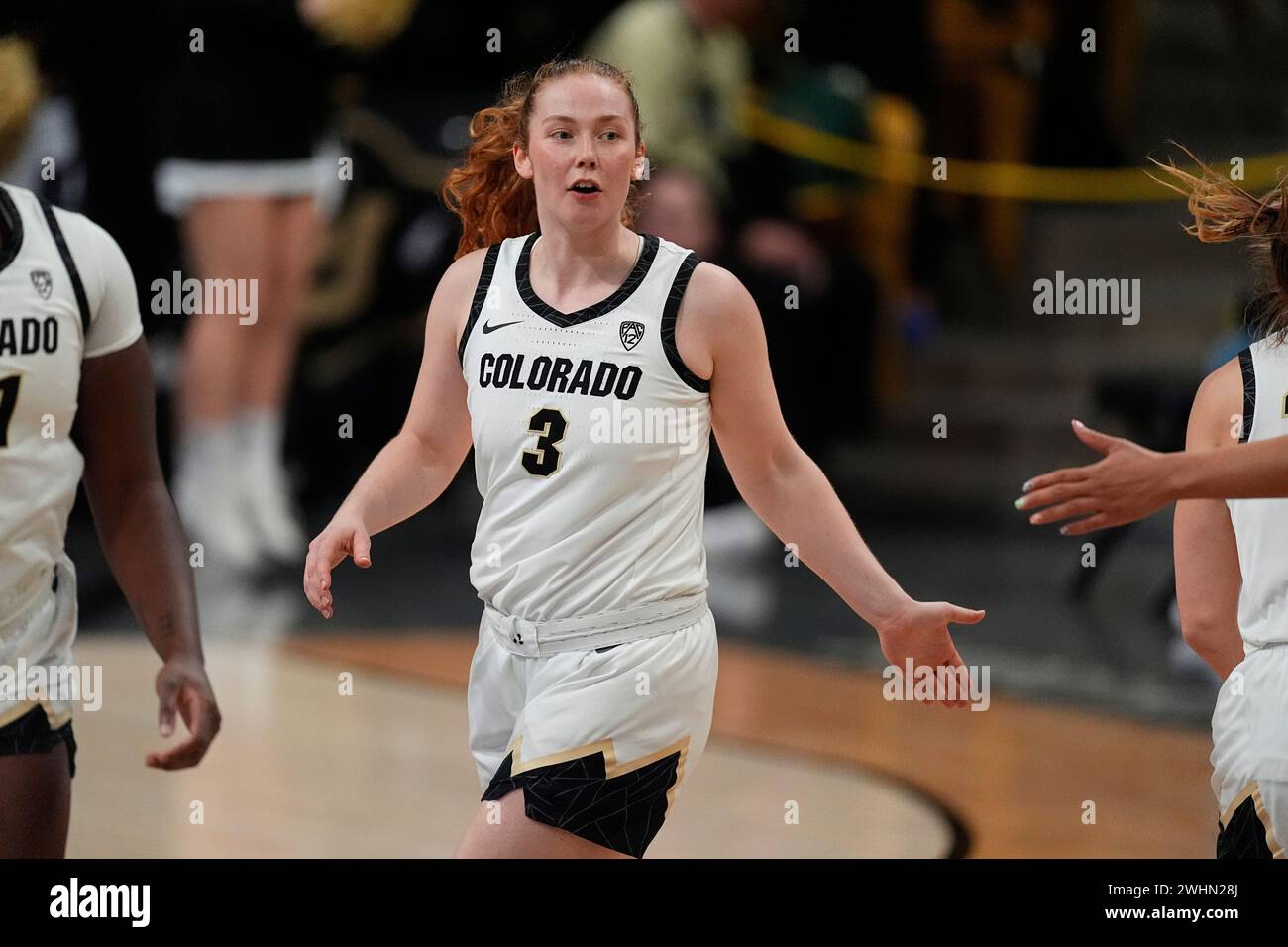 Colorado guard Frida Formann (3) in the second half of an NCAA college ...