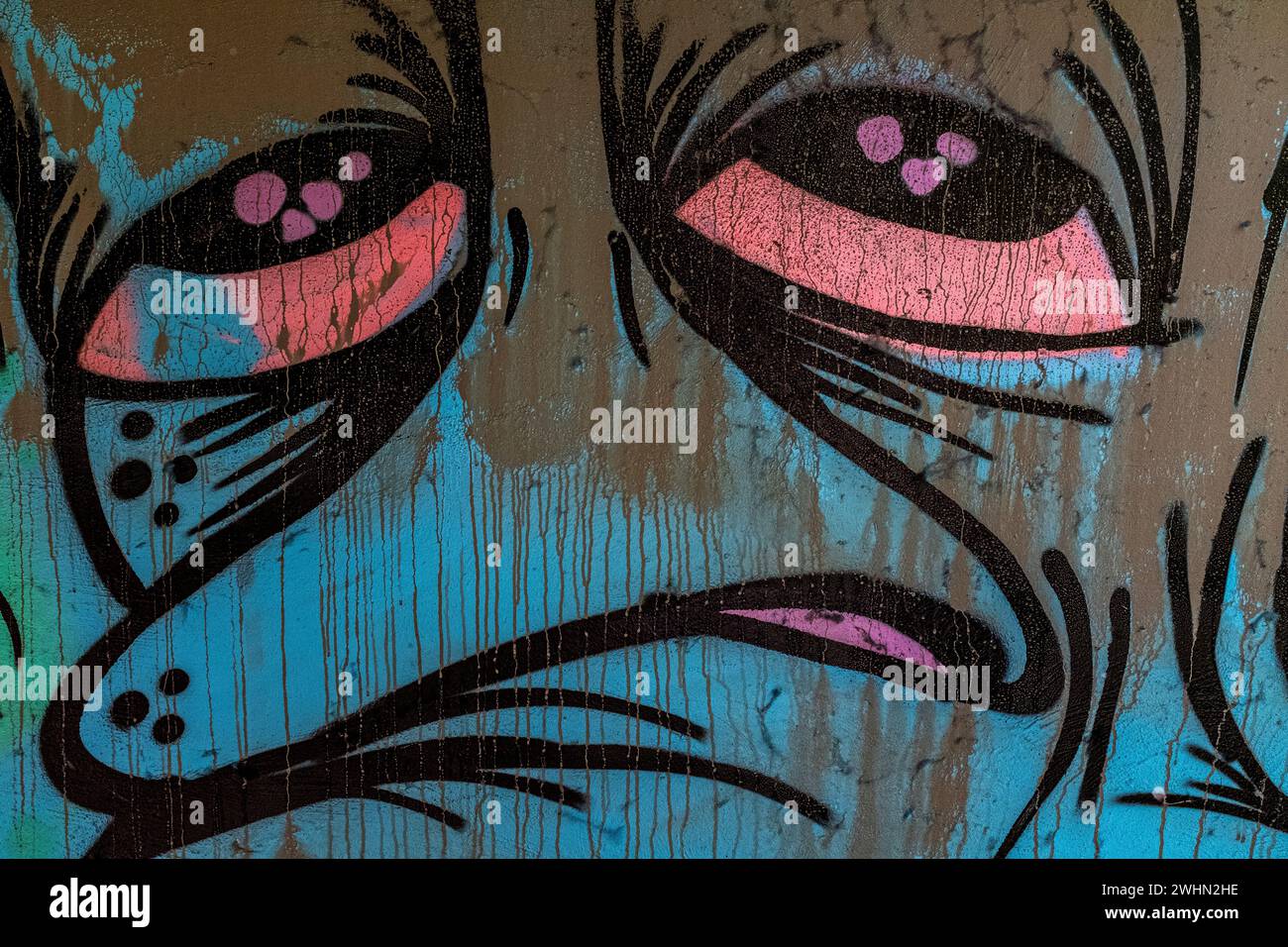 graffiti (street art) in Albuquerque, New Mexico Stock Photo - Alamy