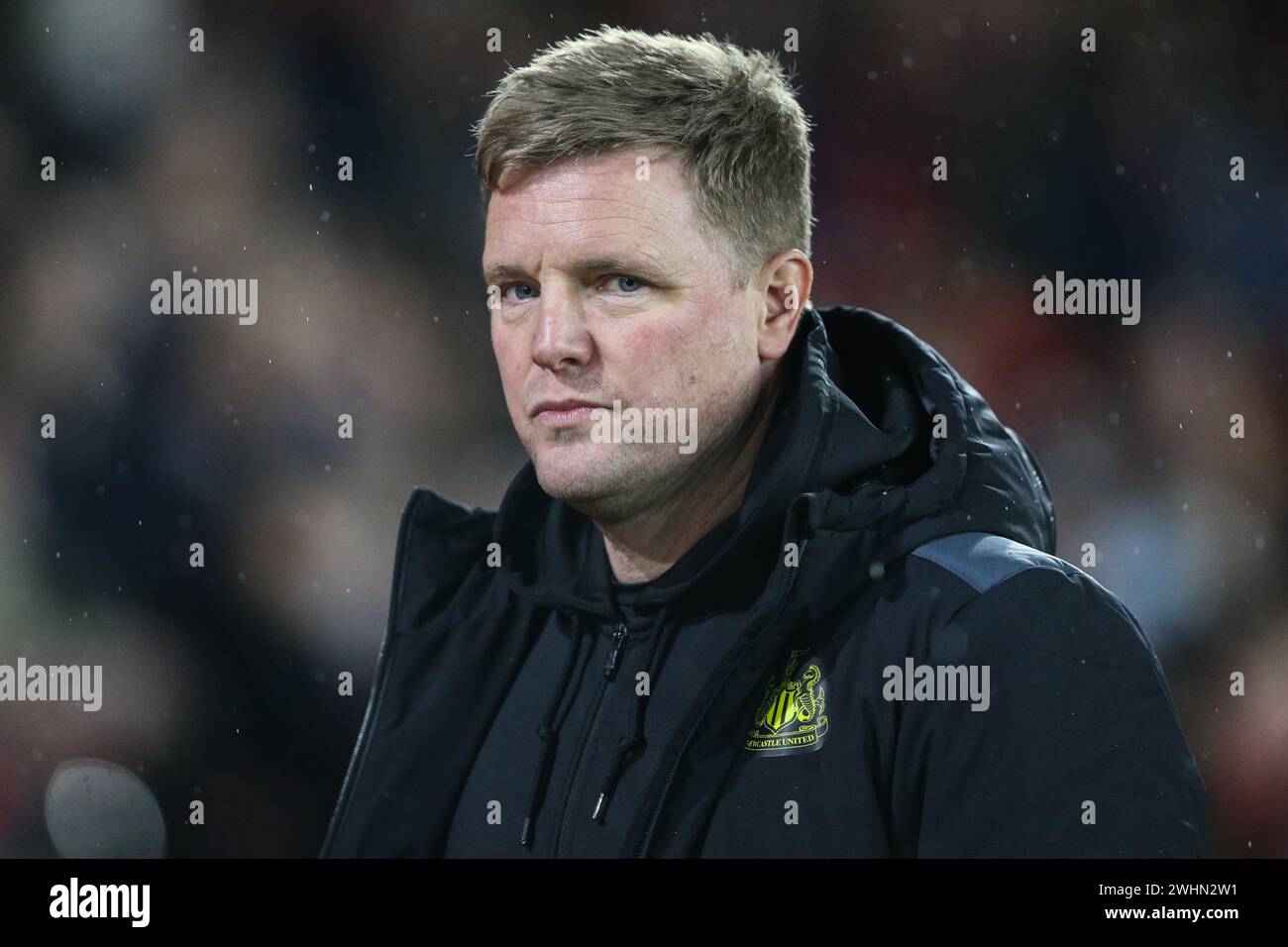 Eddie Howe manager of Newcastle United during the Premier League match Nottingham Forest vs ...