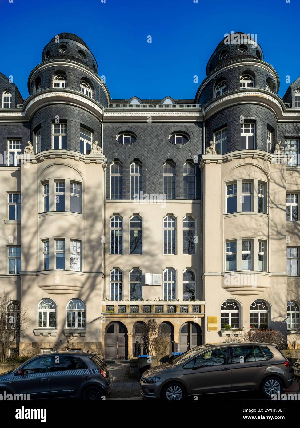 Jugendstilhaus im Chemnitzer Stadtteil Kaßberg, Hoffmannstr. 60, erbaut ...