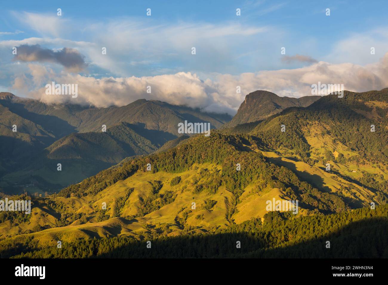 Mountains in Colombia Stock Photo - Alamy