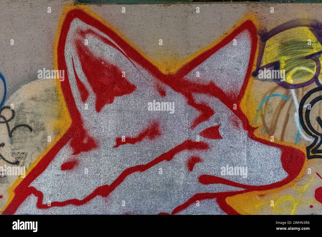 graffiti (street art) in Albuquerque, New Mexico Stock Photo - Alamy