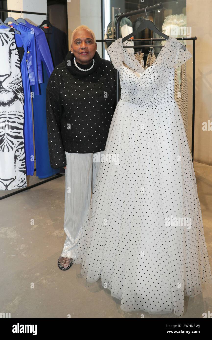 New York, USA, February 08, 2024 - Cynthia Burt During Dur Doux Fashion ...