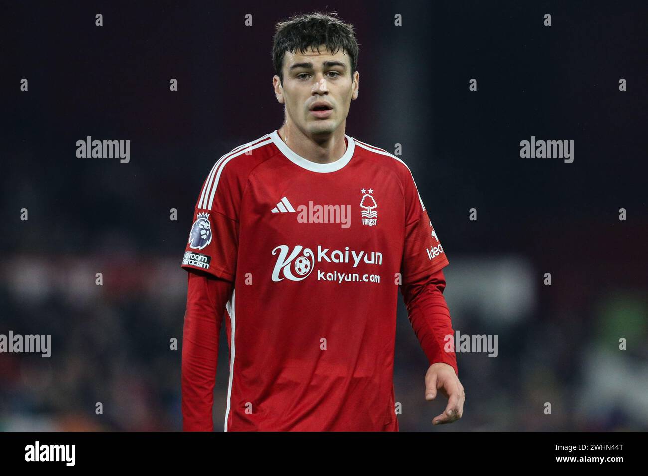 Gio Reyna of Nottingham Forest during the Premier League match ...