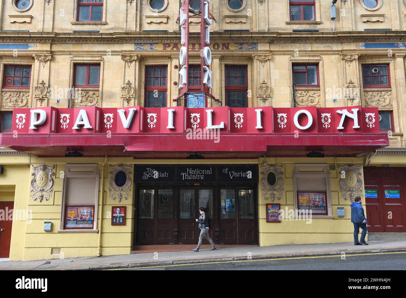 The Pavilion Theatre in Glasgow city centre, Scotland Stock Photo - Alamy