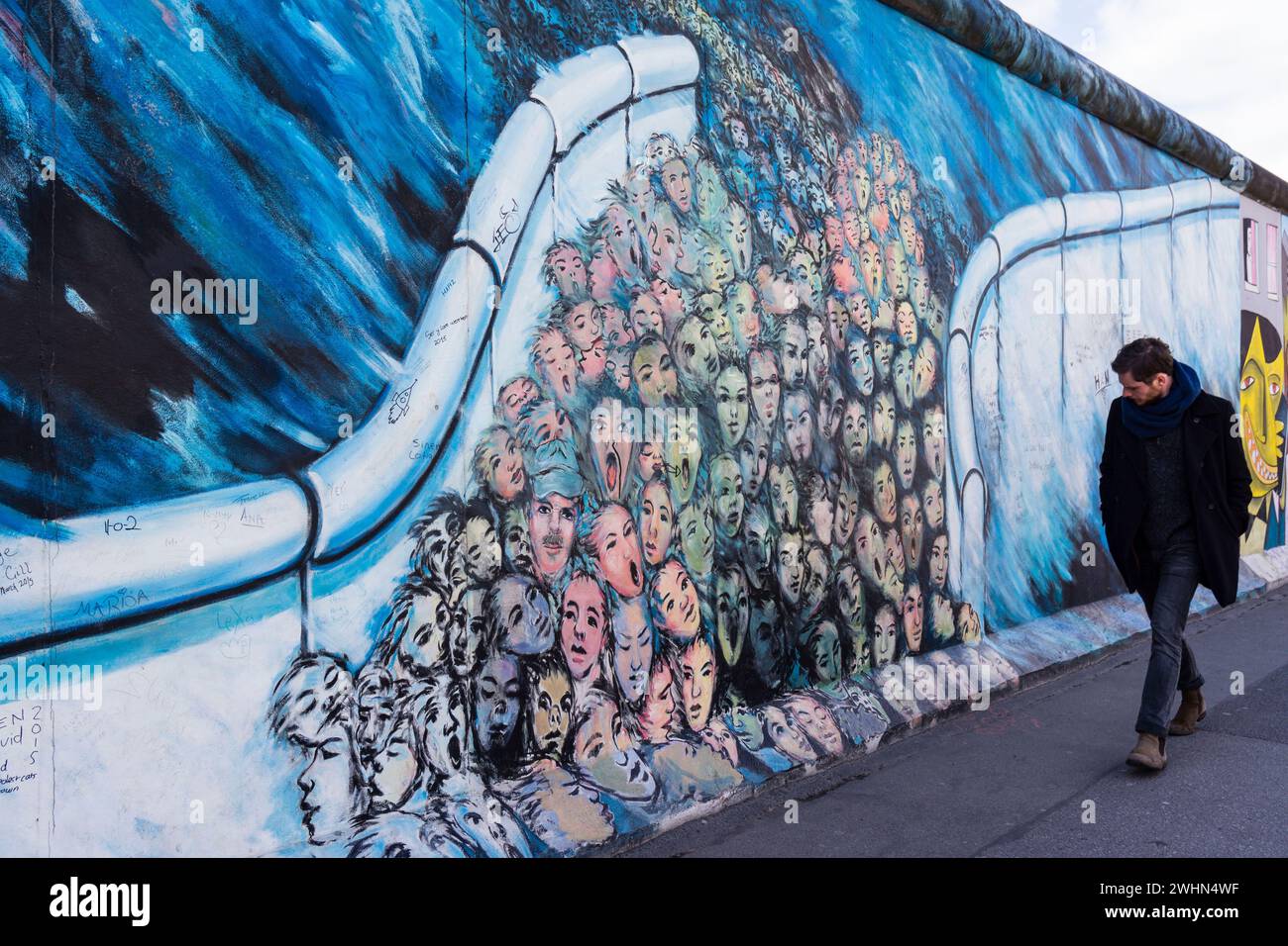 Sea of humanity Stock Photo - Alamy