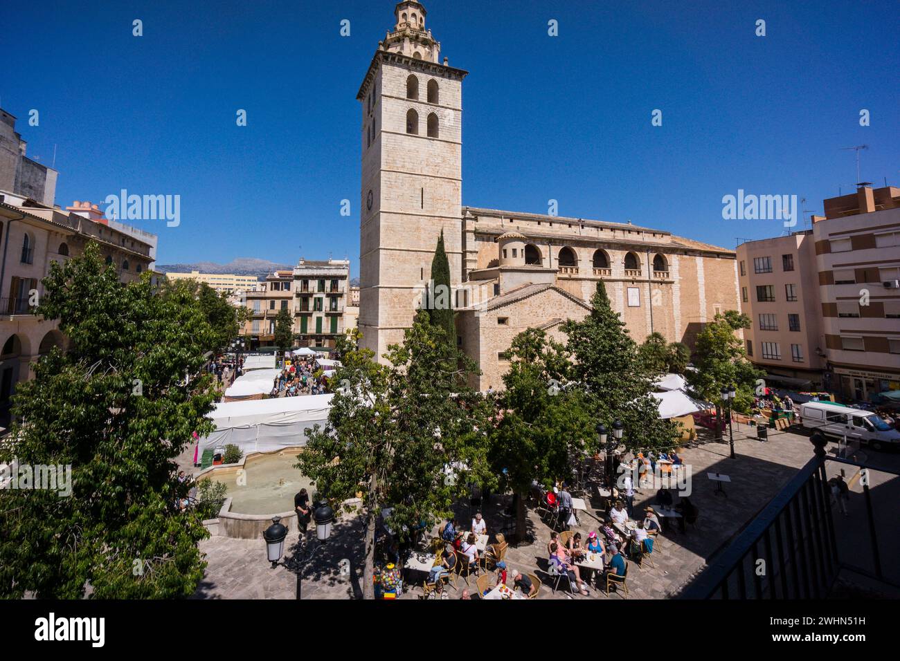 Iglesia de Santa MarÃ­a la Mayor Stock Photo - Alamy
