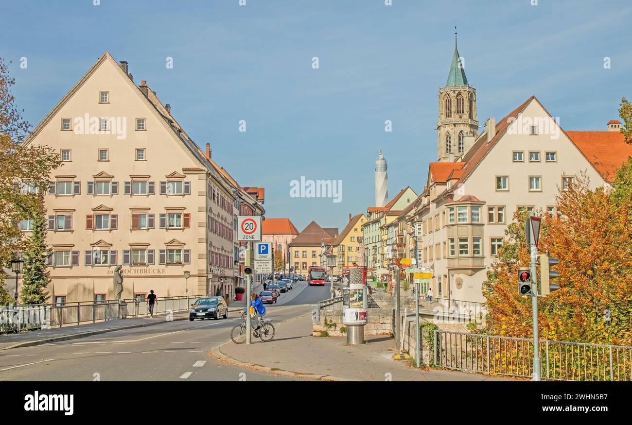 Rottweil city center Stock Photo - Alamy