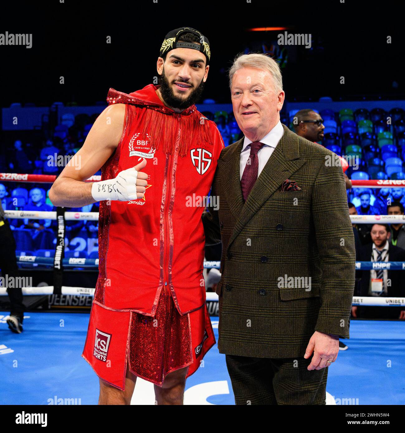Queensberry promotions show sheeraz vs williams and undercard hi-res stock photography and ...