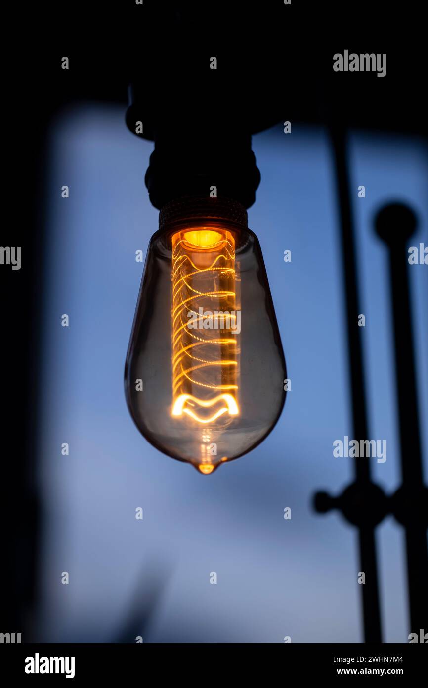 Lightbulb with sparkle hi-res stock photography and images - Alamy
